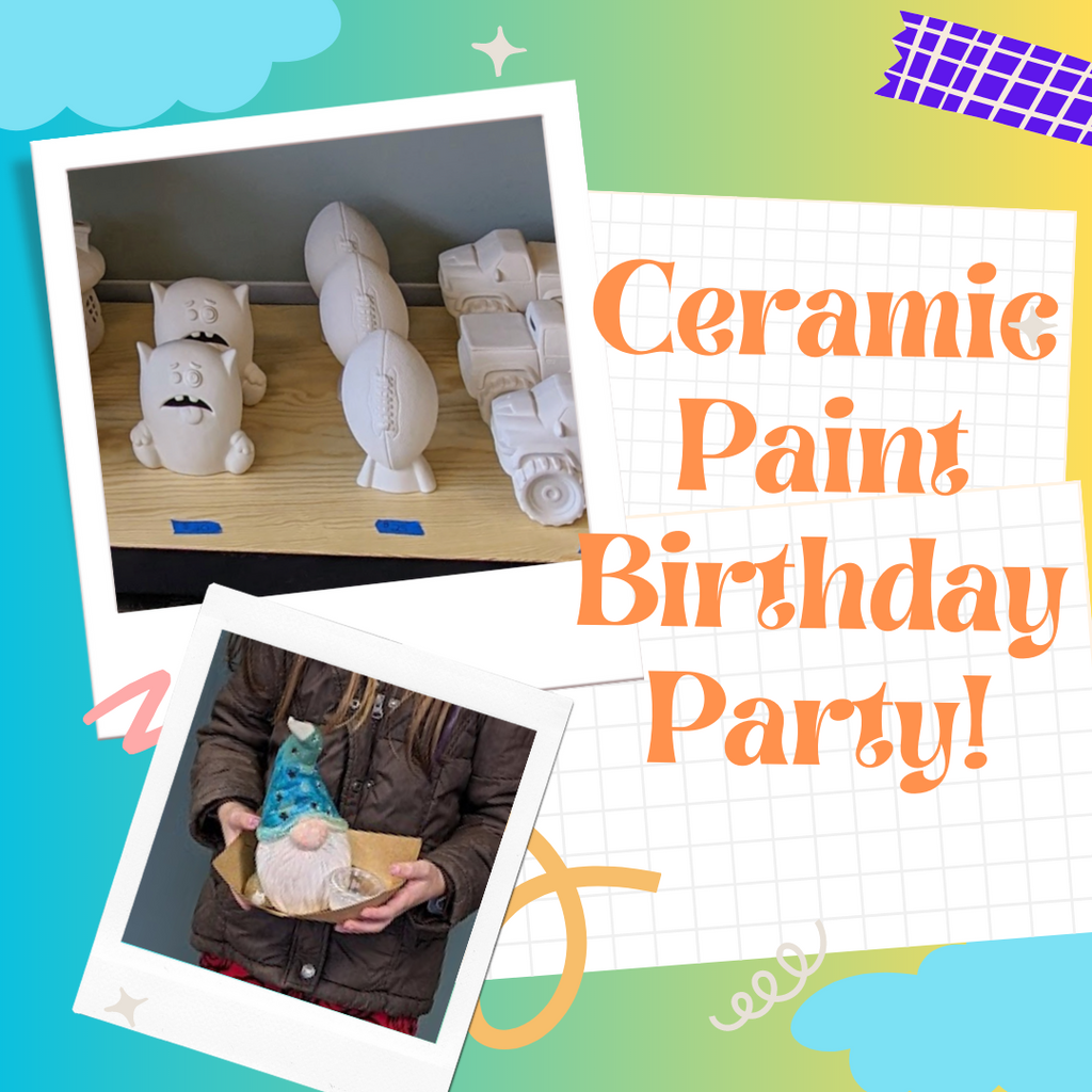 Kid's Birthday - Ceramic Paint | Hammer & Stain Nashoba Valley – Hammer ...